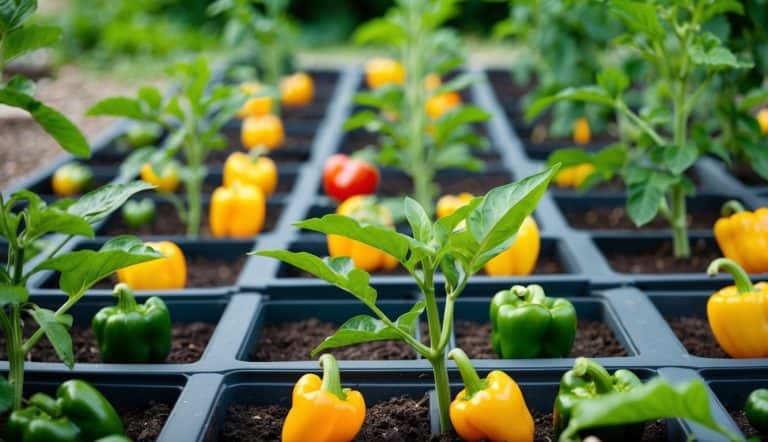10 Steps To Grow Bell Peppers In Square Foot Gardening